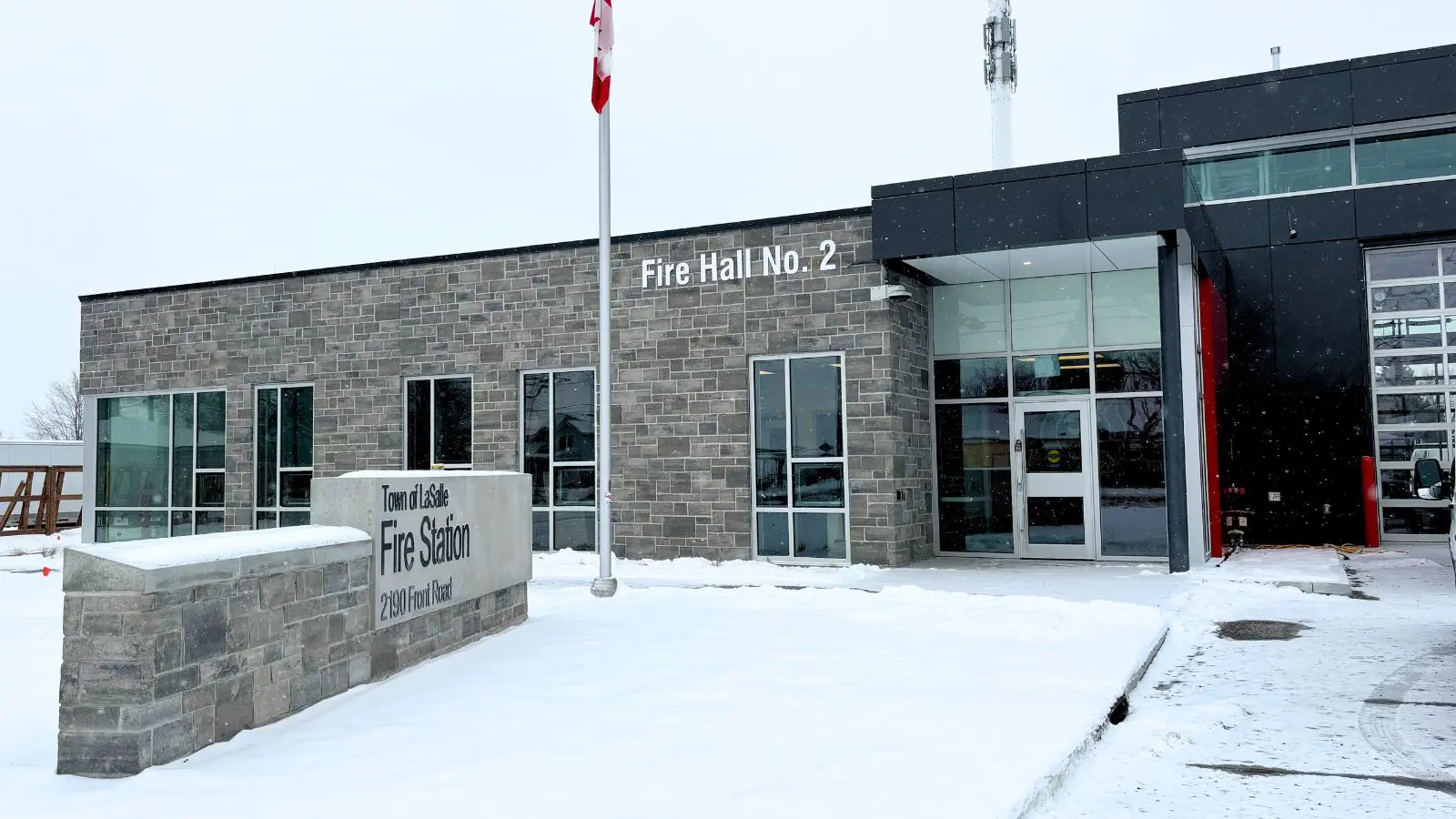 Second Fire Station Opens in LaSalle | Town of LaSalle
