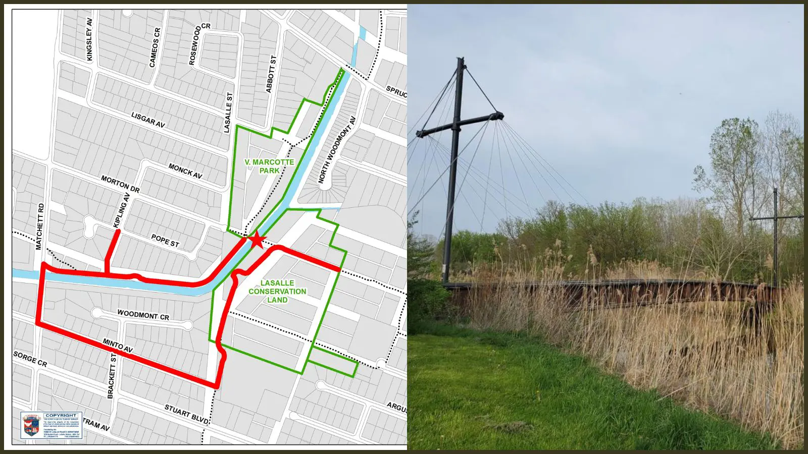 Pedestrian Bridge (Pirate Bridge) Winter Closure | Town of LaSalle