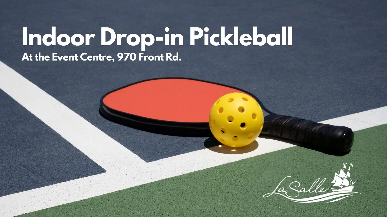 Winter Indoor Drop-in Pickleball at the Event Centre | Town of LaSalle