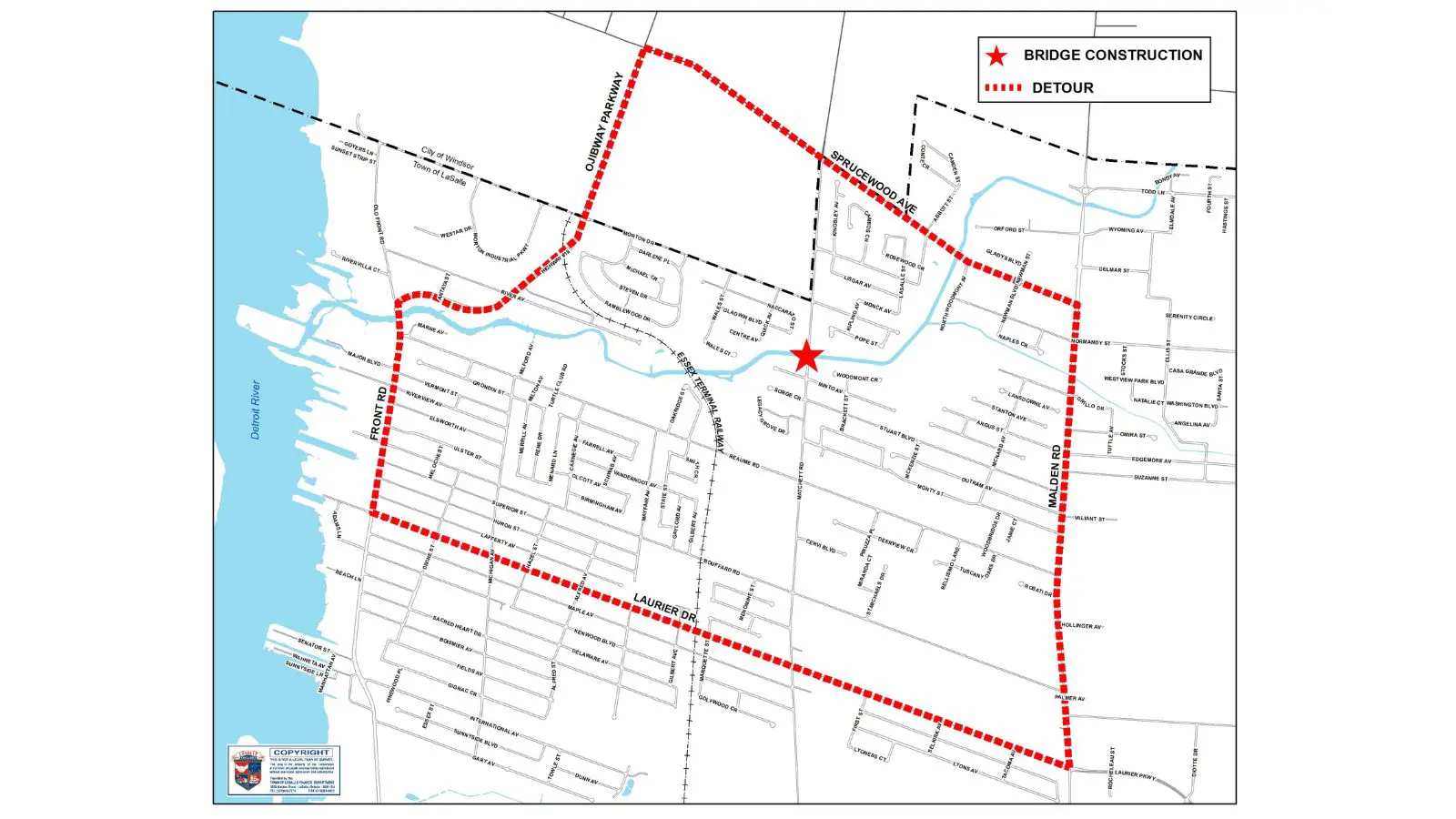 Traffic Notice: Matchett Road at Turkey Creek Bridge Rehabilitation ...